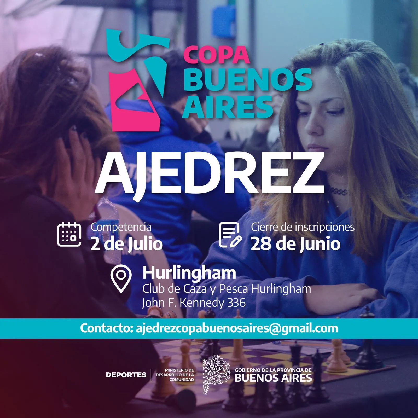 Ajedrez: Román Roche en la Copa Buenos Aires