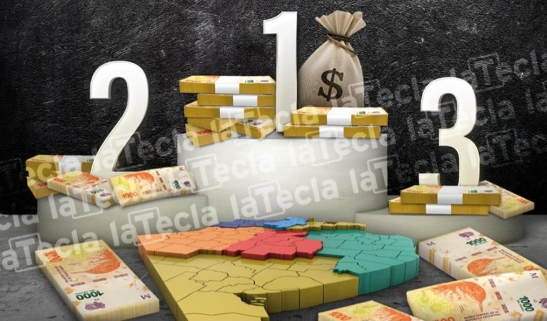 El mapa salarial de la provincia